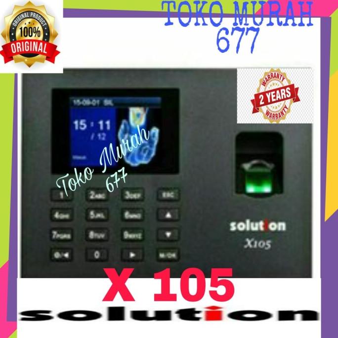 Jual MESIN ABSEN SOLUTION X105 C | Shopee Indonesia