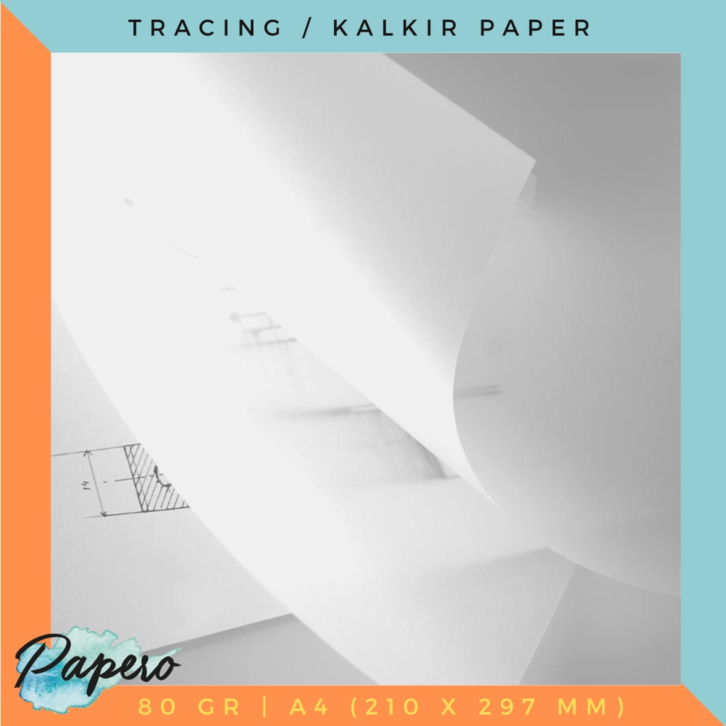 Jual Kertas Kalkir / Tracing A4 80 gsm | Shopee Indonesia