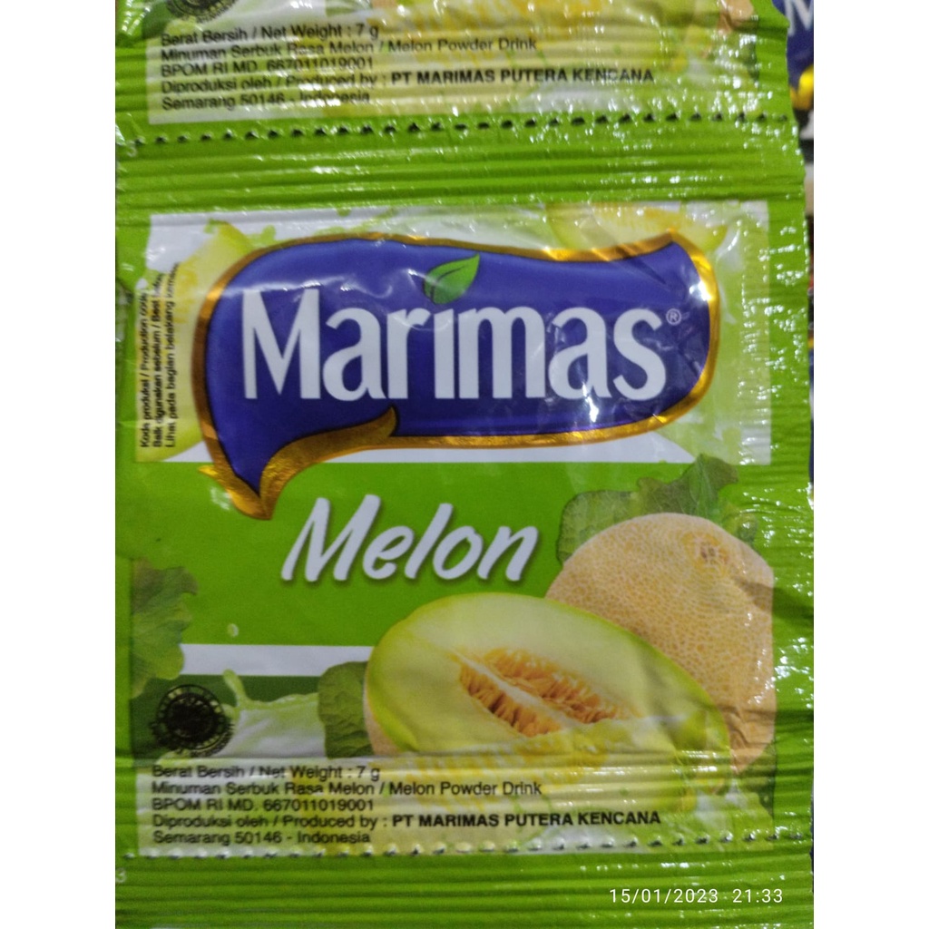 Jual Marimas Minuman Rasa Sachet RTG 6g / 7g | Shopee Indonesia