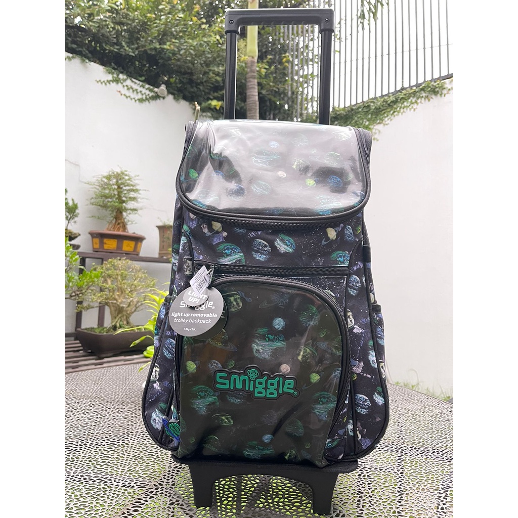 Jual SMIGGLE TROLLEY BACKPACK MIRAGE PLANET - TAS TROLI SMIGGLE ...