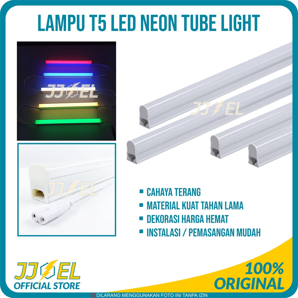 Jual Lampu TL Neon T5 LED 15 Watt 19 Watt Tube Warna Warni/Lampu Neon | Shopee Indonesia