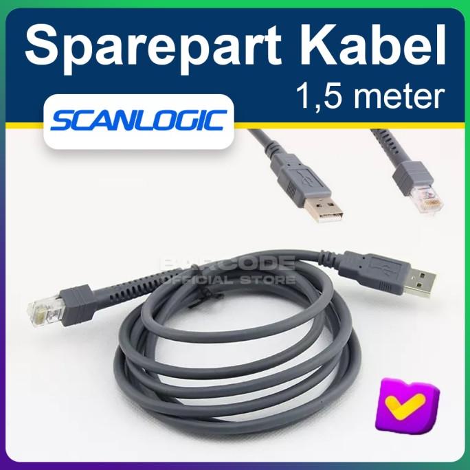 Jual KABEL CABLE SCANNER SCANLOGIC CS-700 ORIGINAL CABLE CS-1000 PLUS ...