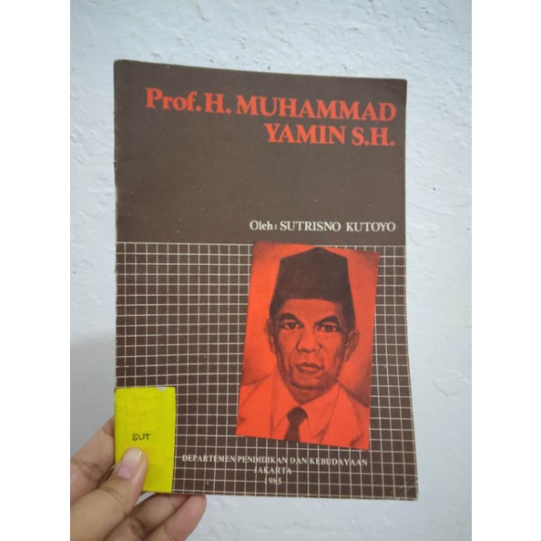 Jual prof. Muhammad Yamin - buku cerita pahlawan jadul - buku bekas perpustakaan | Shopee Indonesia