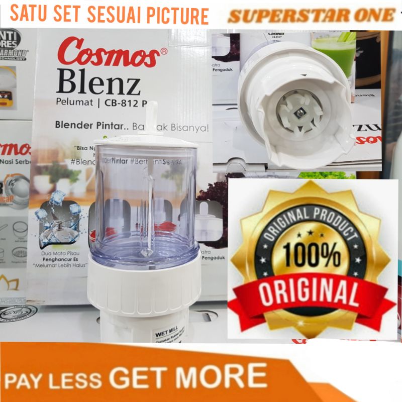 Jual gelas bumbu basah set cb812/cb 812 cosmos cb-812 bumbu basah 100% ...