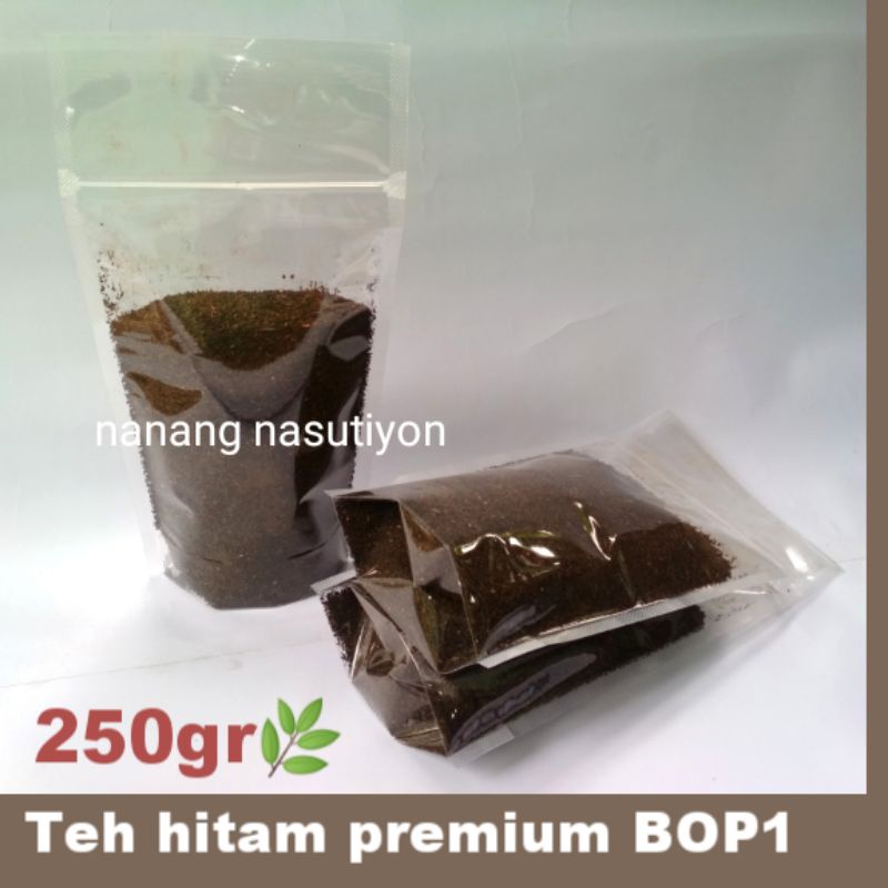 Jual Black tea teh hitam bubuk premium bop1 teh tarik tambi wonosobo ...