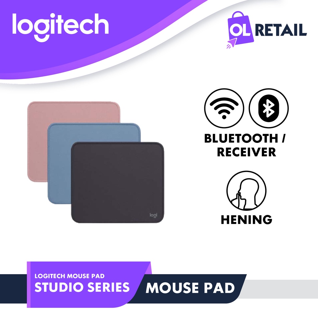 Jual Logitech Mouse Pad Studio Series Soft MousePad | Shopee Indonesia