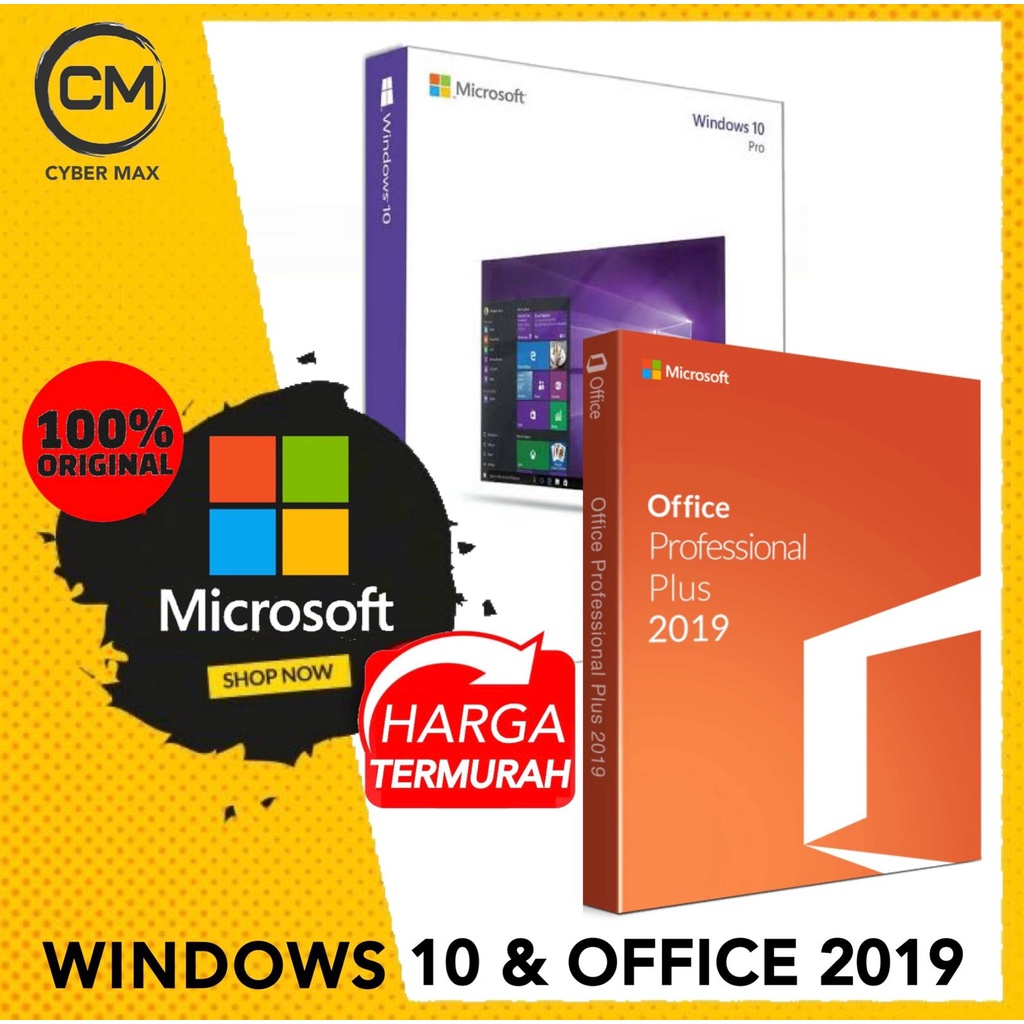 Jual Office Pro Plus 2021 2019 2016 365 | Windows 11 10 7 Professional Home Ultimate Product Key ...