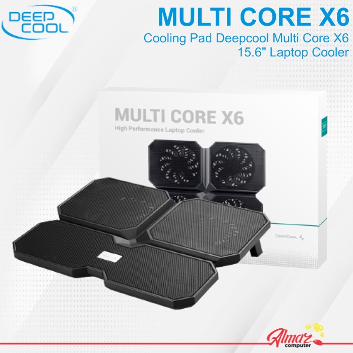 Jual Cooling Pad Deepcool Multi Core X6 15.6" Laptop Cooler | Shopee ...