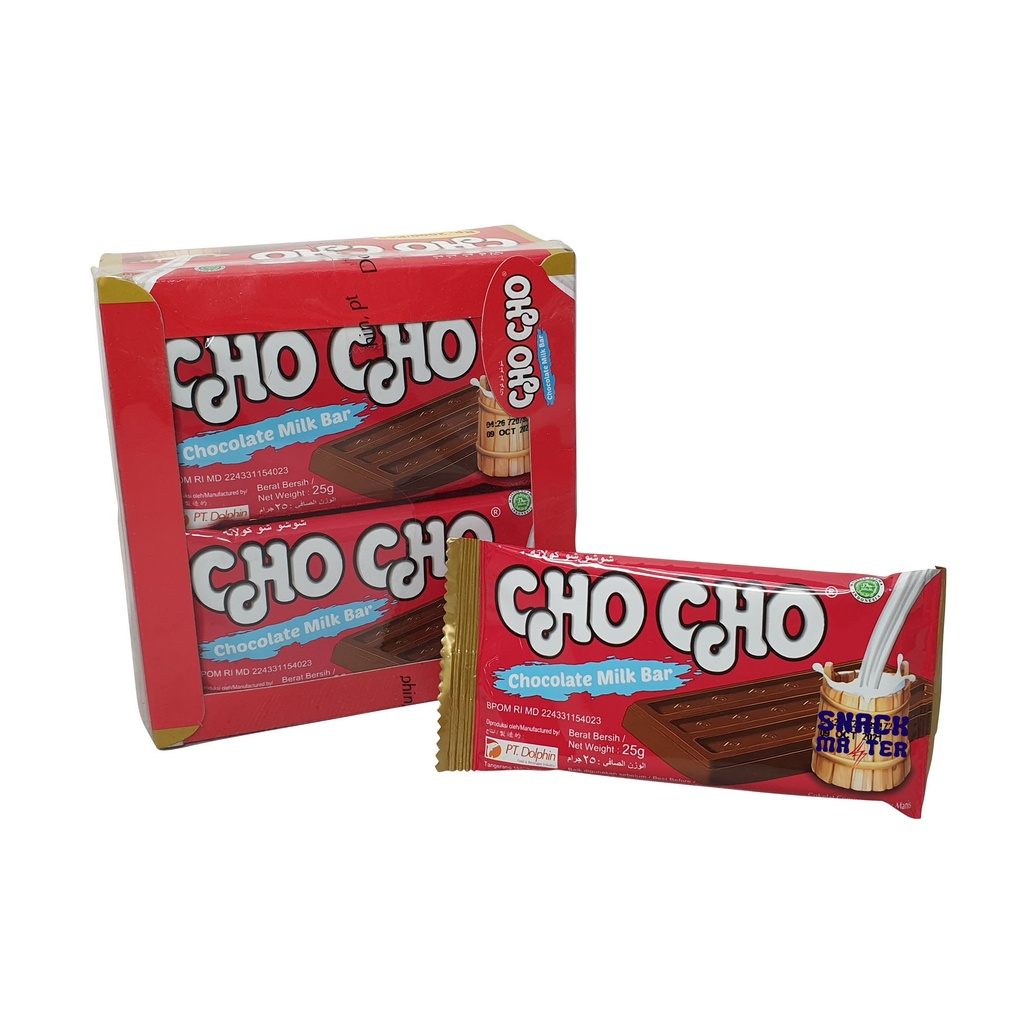 Jual Cokelat ChoCho Milk Bar BOX - Netto 20 gr | Shopee Indonesia