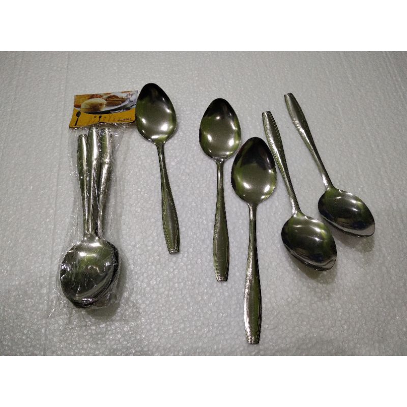 Jual Sendok Makan Stainless 1 lusin 12 pcs | Shopee Indonesia