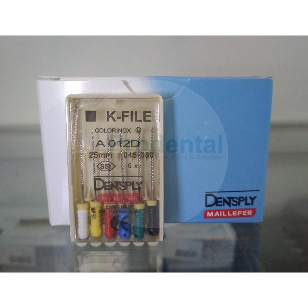 Jual Kekinian - Dental kfile 25mm 45-80 / dental kfiles / kfile ...
