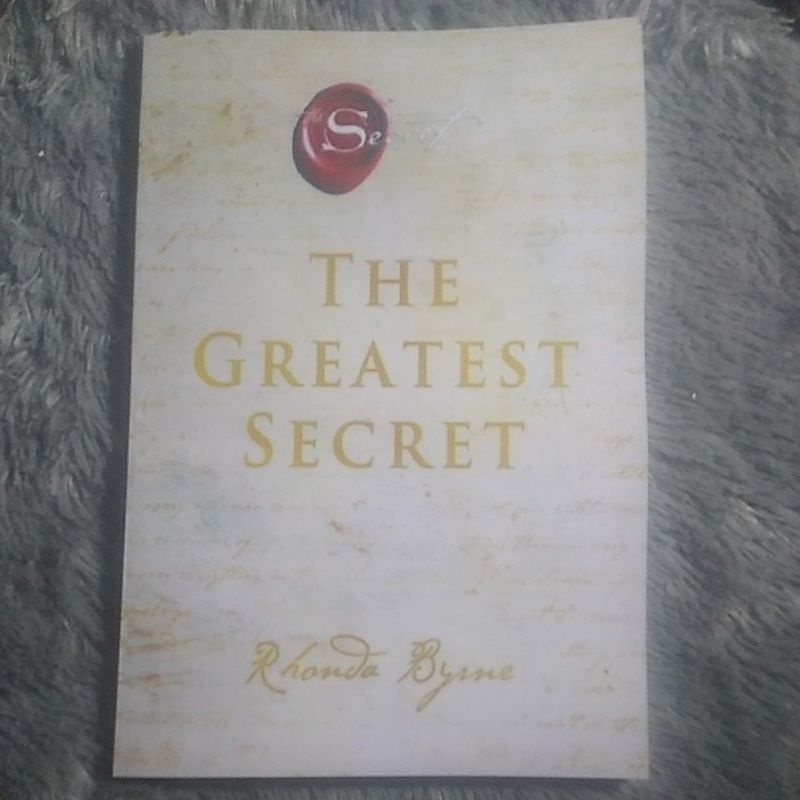 Jual Buku The Greatest Secret edisi bahasa Indonesia By Rhonda Byrne ...