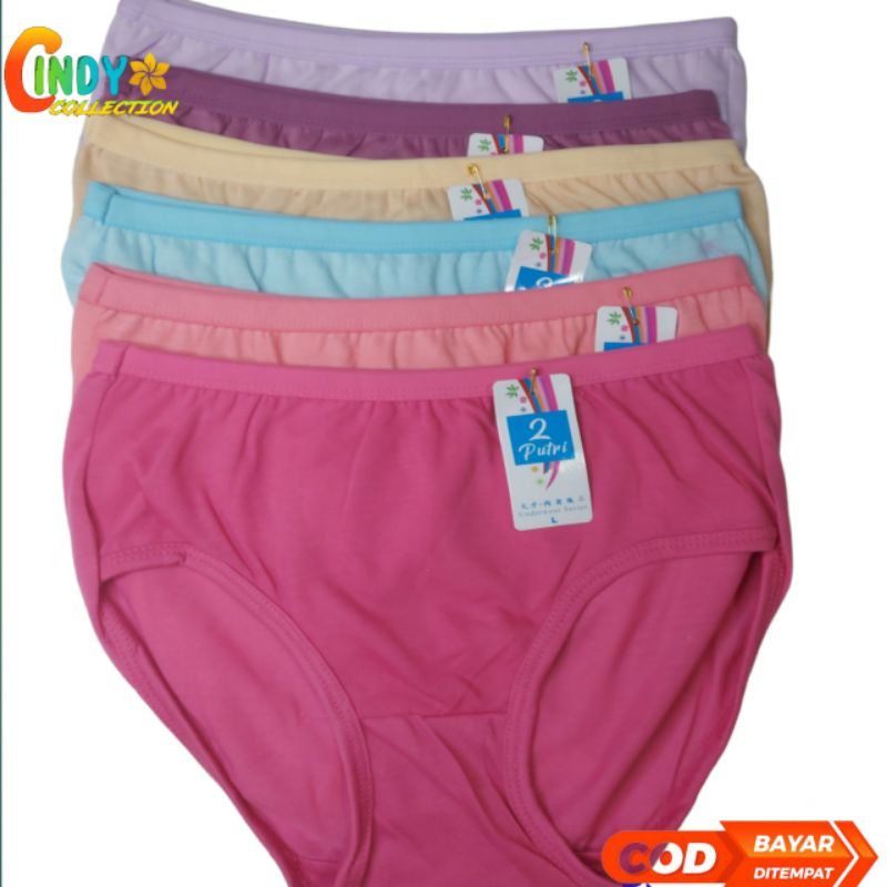 Jual (6 PCS) Celana Dalam Wanita Dewasa Dan Remaja PUTRI | CD WANITA DEWASA | Shopee Indonesia