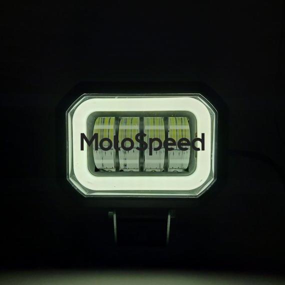 Jual Lampu tembak sorot 4 mata daymaker mini kotak 4 mata foglamp ...