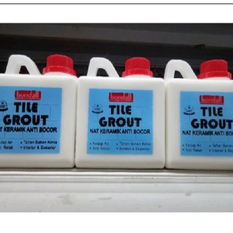 Jual bondall liquid tile grout cairan untuk semen nat anti bocor 500ml ...