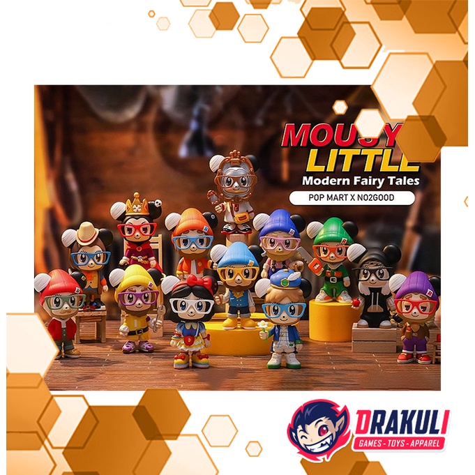 Jual Toys PM Figure Stay Real Mousy Little Modern Fairy Tale Blind Box ...