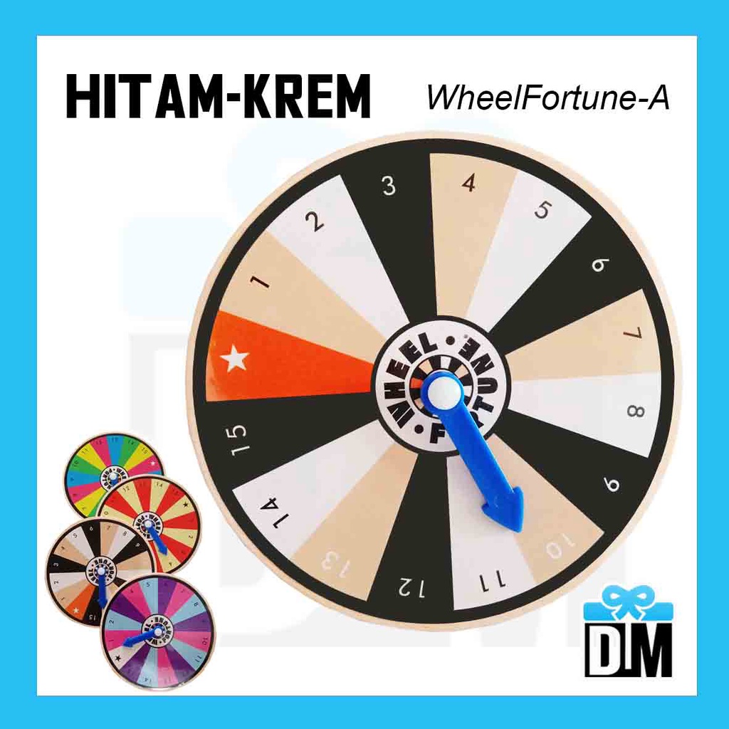 Jual Mainan Wheel Of Fortune Roda Untung Bingo Gacha Casino Sentil ...