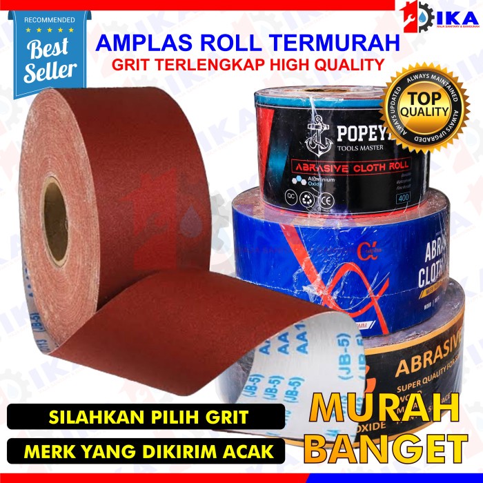 Jual Ampl Amplas Rol Meteran Ampelas Kain Bangunan Harga Per Roll ...