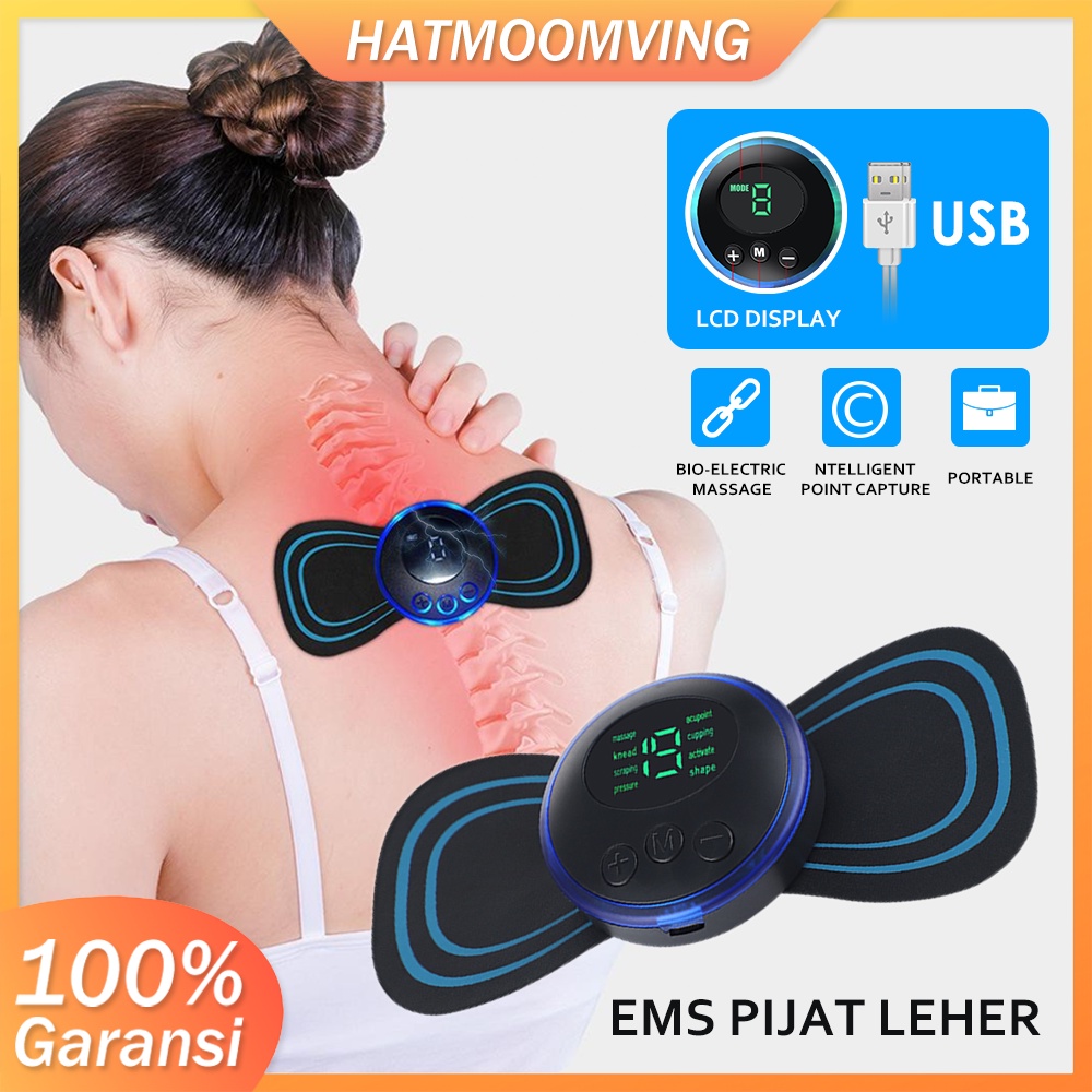 Jual EMS Pijat Leher EMS Pad / Alat Pijat Terapi Leher / EHS Elektrik ...