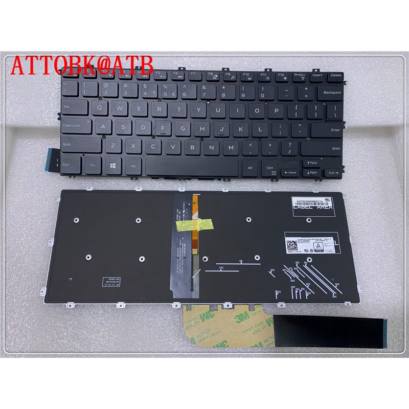 Jual PREORDER New English laptop keyboard for DELL Latitude 3400 L3400 ...