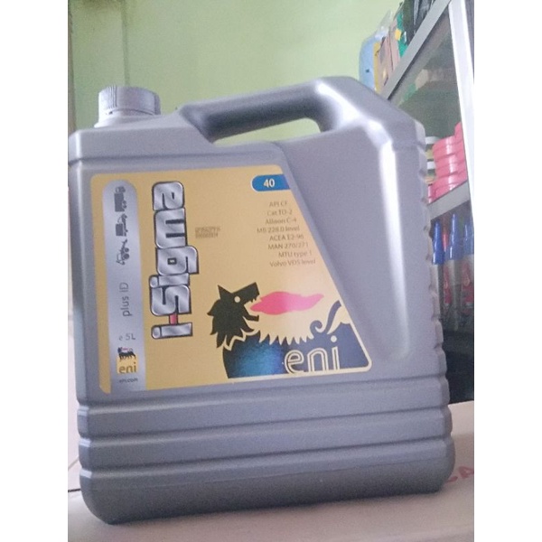 Jual Oli mesin Egip plus 1D 40 i-sigma 5 liter | Shopee Indonesia