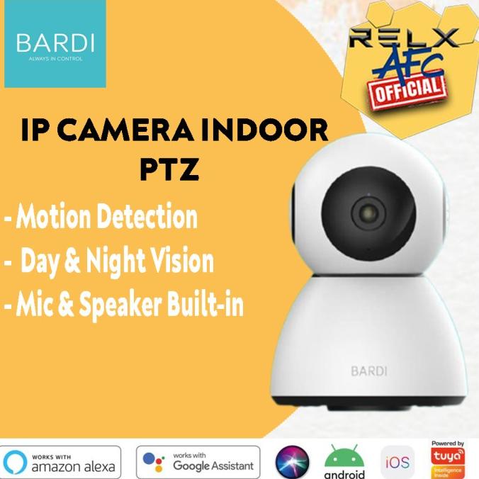 Jual BARDI SMART IP CAMERA 360 INDOOR PTZ PAN TILT ZOOM | Shopee Indonesia