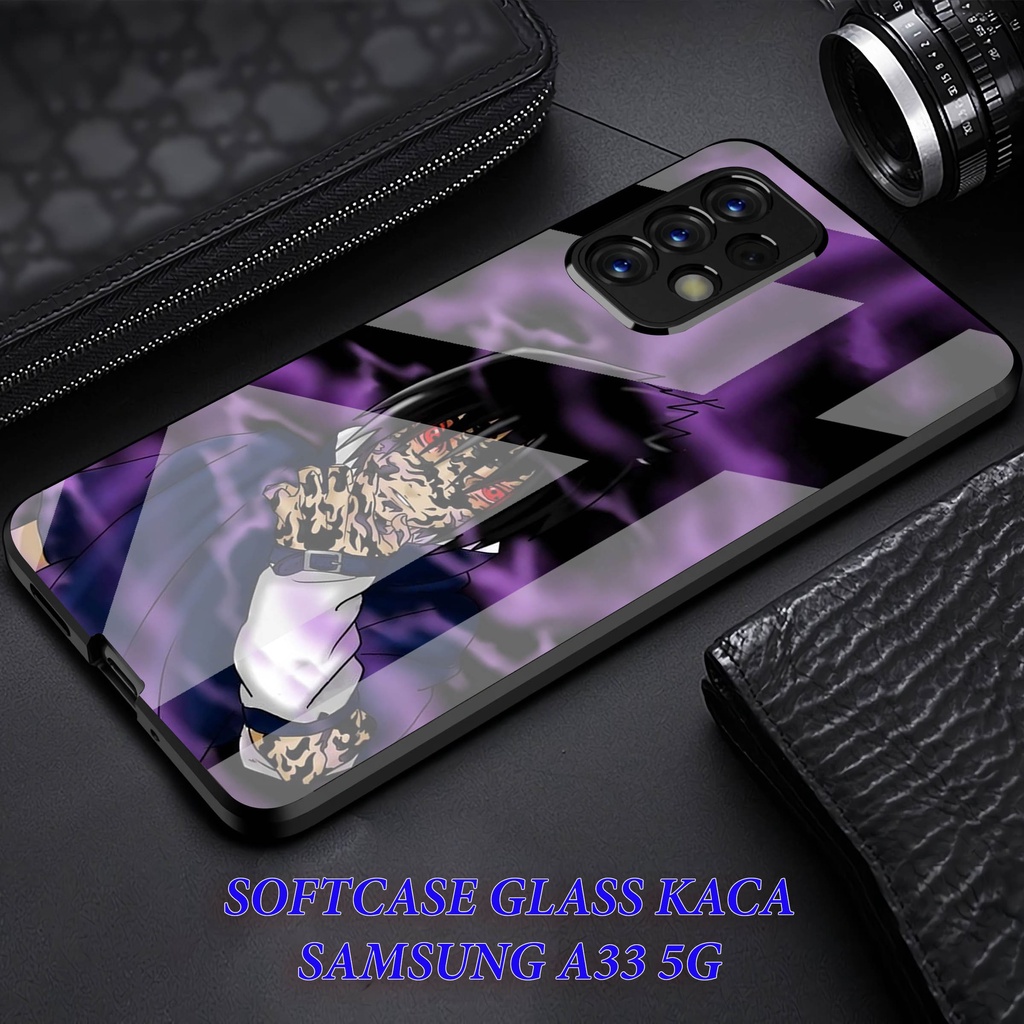 Jual Softcase Glass Kaca SAMSUNG A33 [5G]- Case Hp Pelindung Handphone ...