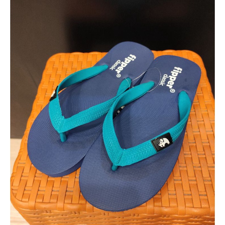 Jual Sandal Fipper Classic Original for Man/Woman-Navy/Green(philips ...