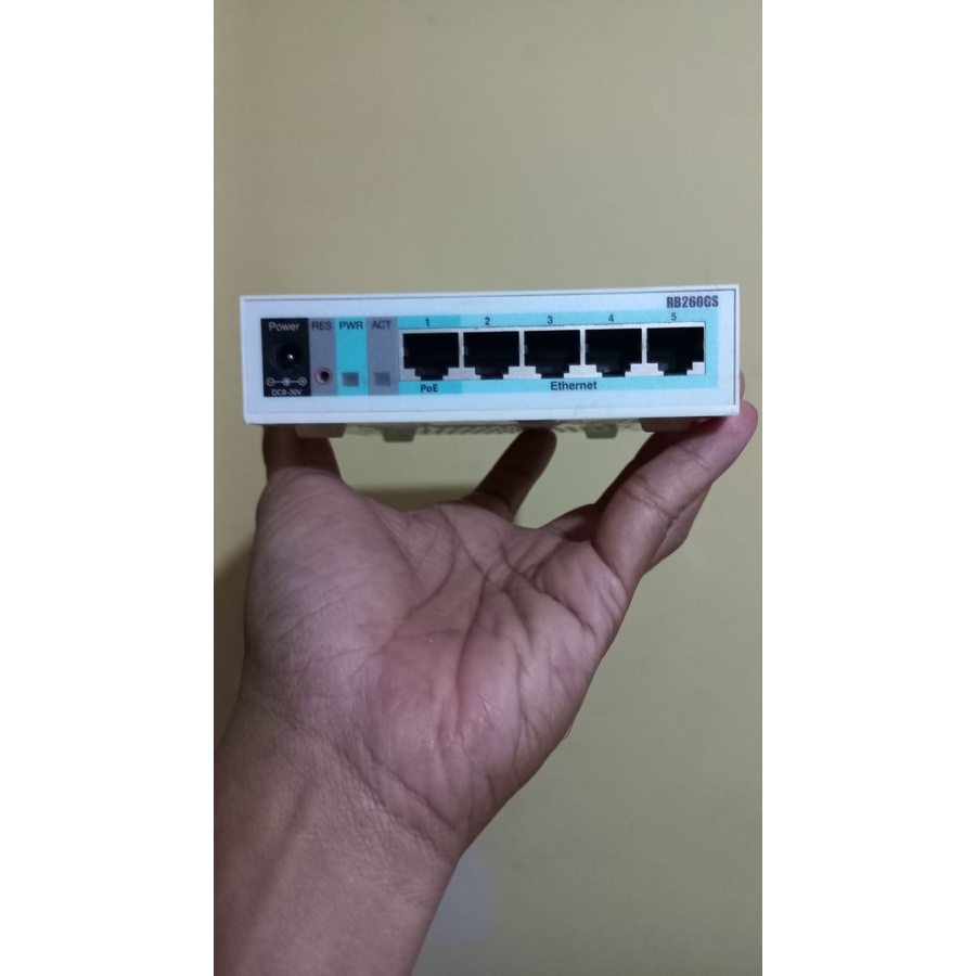Jual Mikrotik Switch Gigabit 5 port RB260GS / RB260GSP ( POE OUT ...