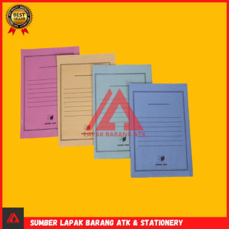 Jual Stop map Kertas R&R Ukuran F4 1 pak isi 50 Tempat dokumen | Shopee ...