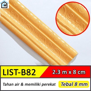 Jual List Border Foam Kuning Gold B82/Medan/COD | Shopee Indonesia