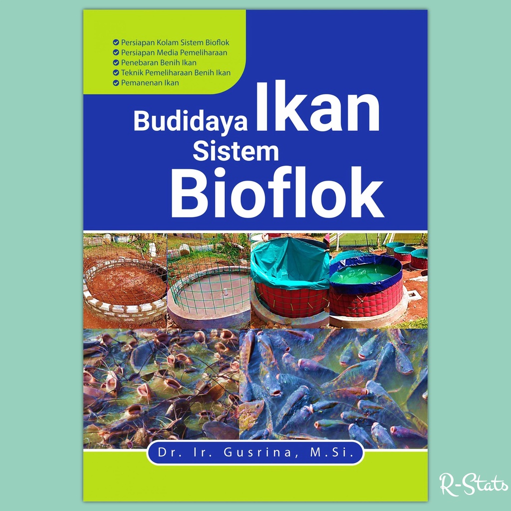 Jual Buku Bioflok Ikan Nila dan Lele - Budidaya Ikan Sistem Bioflok ...
