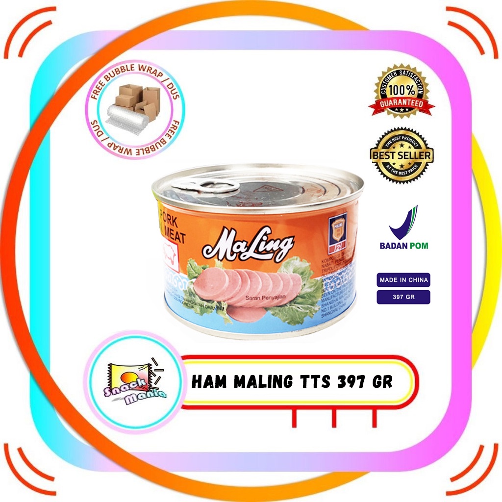 Jual Ham Maling TTS 397 gr - Pork Ham Meat UJANRUK UJanRou | Shopee ...