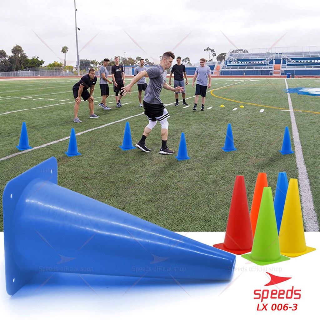 Jual SPEEDS Cone Cones Kerucut Kecil Penanda Jalan Bola Slalom Skate ...