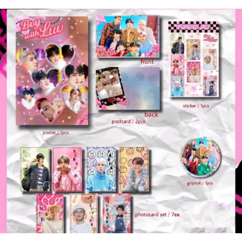 Jual fankit kpop bts treasure nct enhypen spesial Valentine | Shopee ...