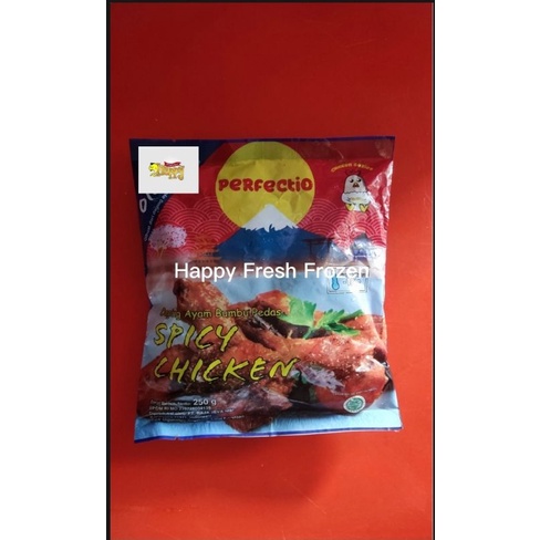 Jual Perfectio Spicy Chicken Daging Ayam Bumbu Pedas 250 gram | Shopee ...