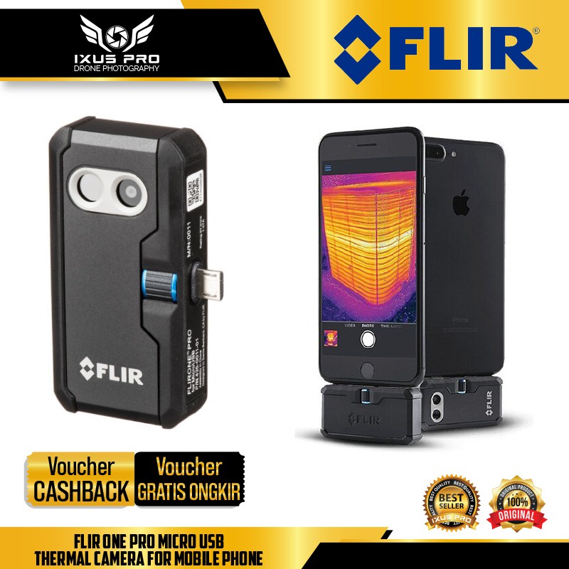 Jual FLIR ONE PRO Micro USB Thermal Camera for Mobile Phone | Shopee ...