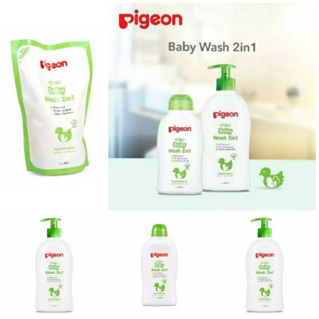 Jual Pigeon Sabun Mandi Chamomile 2 in 1 Body & hair wash | Pigeon Baby ...