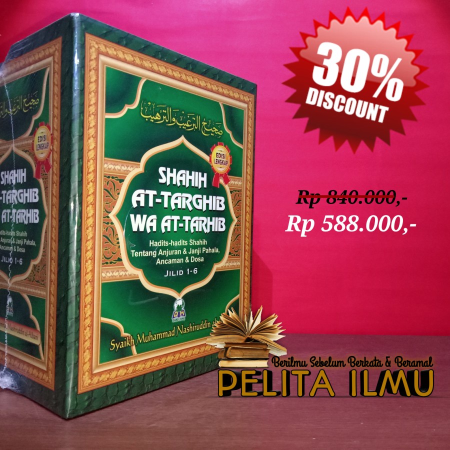 Jual Buku Terjemah Shahih At-Targhib Wa At-Tarhib - Hadits-Hadits Shahih Tentang Anjuran Dan ...