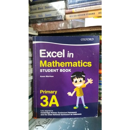 Jual EXCEL IN MATHEMATICS STUDENT BOOK Primary 3A | Shopee Indonesia