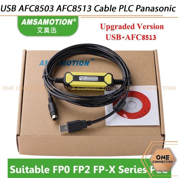 Jual USB AFC8503 AFC8513 Cable PLC Panasonic Compatible FP0 FP2 FP-X ...