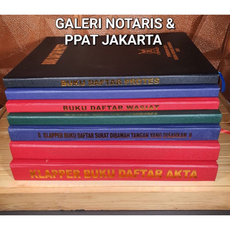 Jual Buku Protokol Notaris Paket Buku Wajib Notaris Dan PPAT | Shopee ...