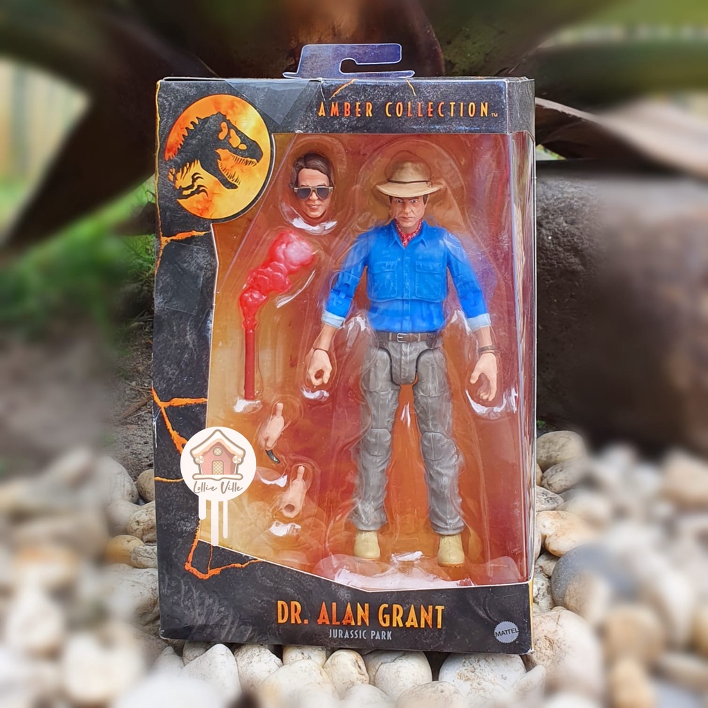 Jual Jurassic World Amber Collection Dr. Alan Grant | Shopee Indonesia