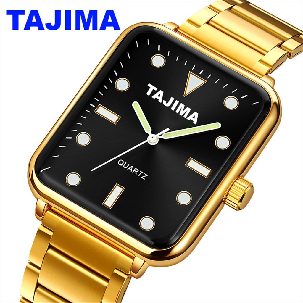Jual TAJIMA Jam Tangan Pria Analog 9156 Stainless Steel Water resist 5 ...