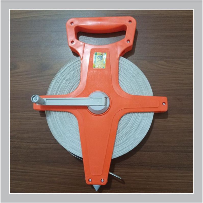 Jual Meteran Tanah Fiber 100m/Meteran Roda Fiber | Shopee Indonesia