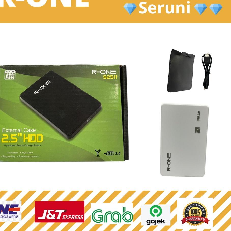 Jual ERV822 Enclosure R-ONE Casing Hardisk External/HDD Case 2.5" SATA USB 2.0 ||| | Shopee ...