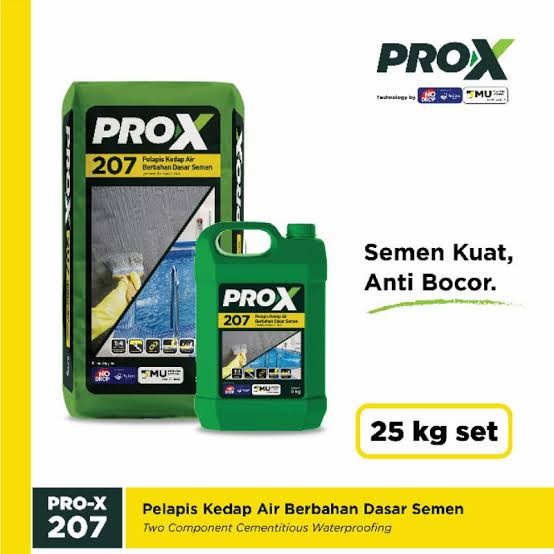 Jual PRO-X 207 [PELAPIS KEDAP AIR 2 KOMPONEN BERBAHAN DASAR SEMEN ...