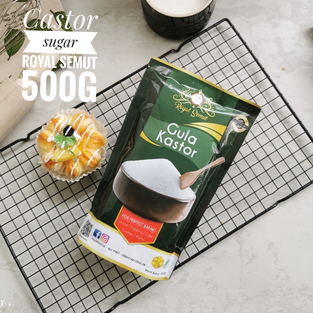 Jual ROYAL SEMUT GULA KASTOR CASTOR SUGAR CASTER SUGAR 500 GRAM ...