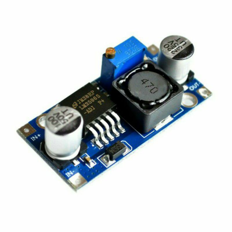 Jual Modul step down 3A regulator power amplifier audio mobil 12v 24v ...