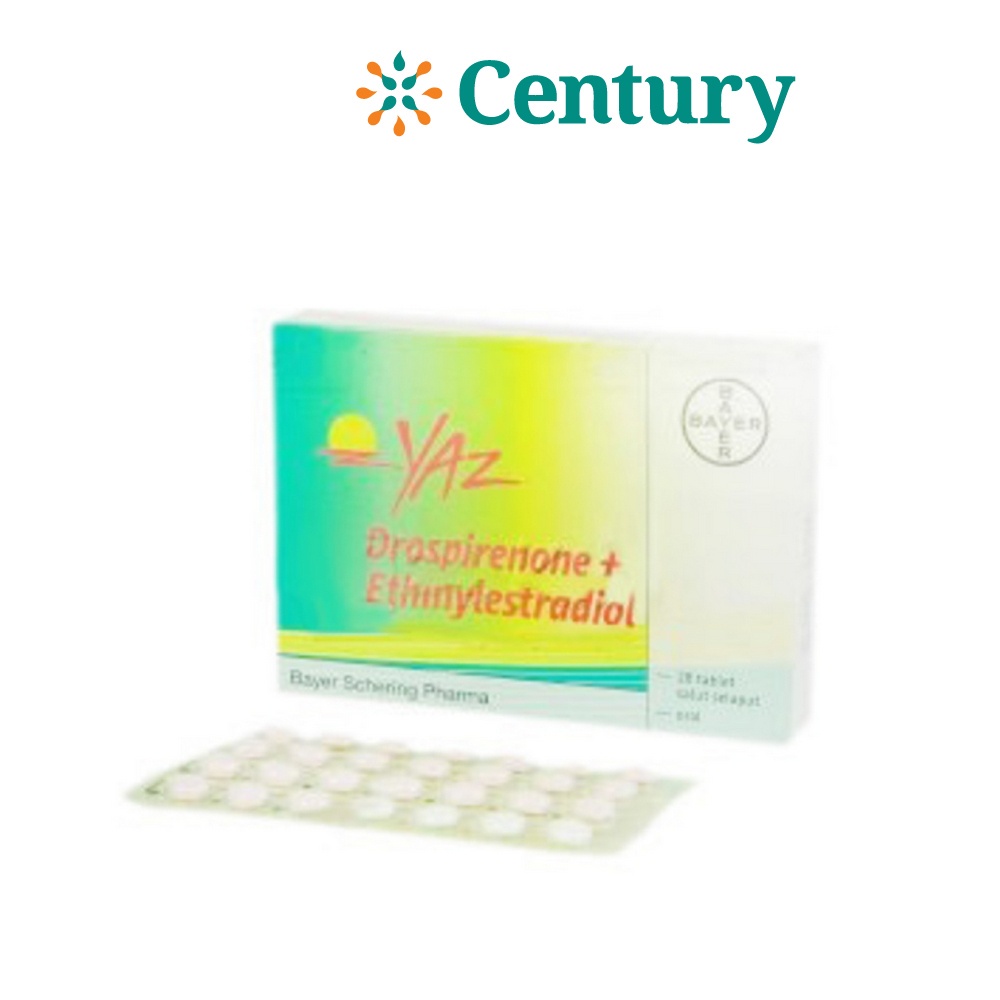 Jual YAZ 1 STRIP ISI 28 TABLET/PIL KB/KONTRASEPSI ORAL | Shopee Indonesia